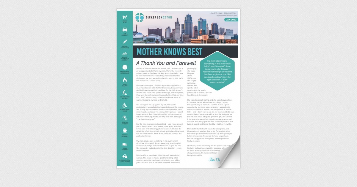 Dickerson Oxton - January 2022