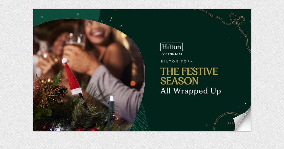 Hilton York Christmas Brochure 2025