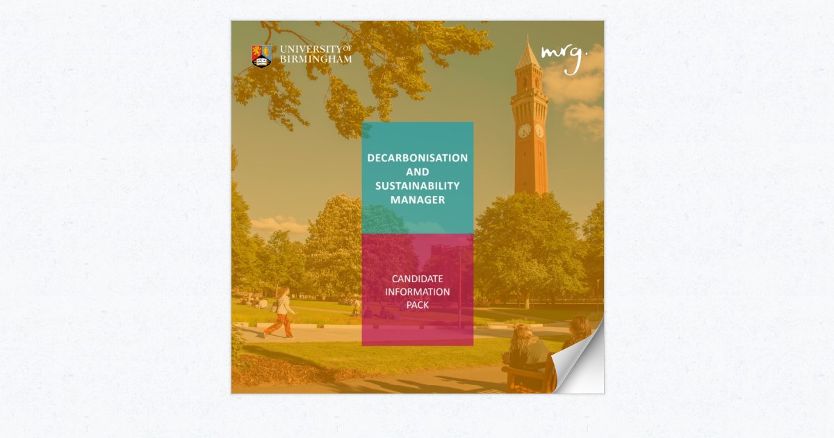 University of Birmingham - Decarbonisation and Sustainabili…