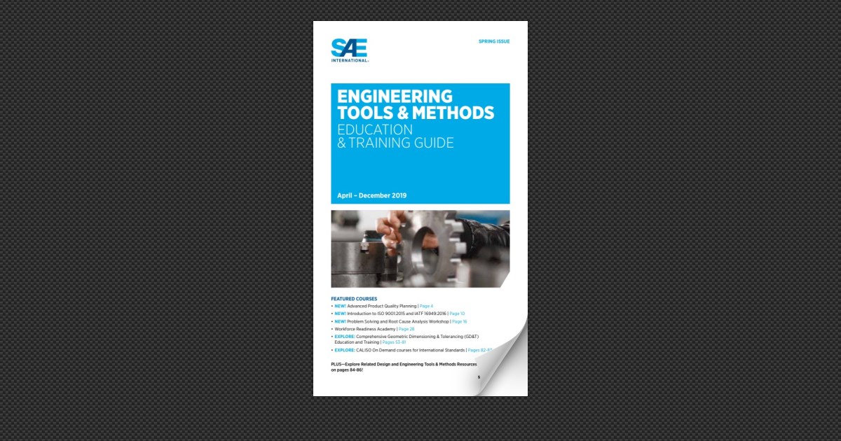 Engineering Tools & Methods - P19349053