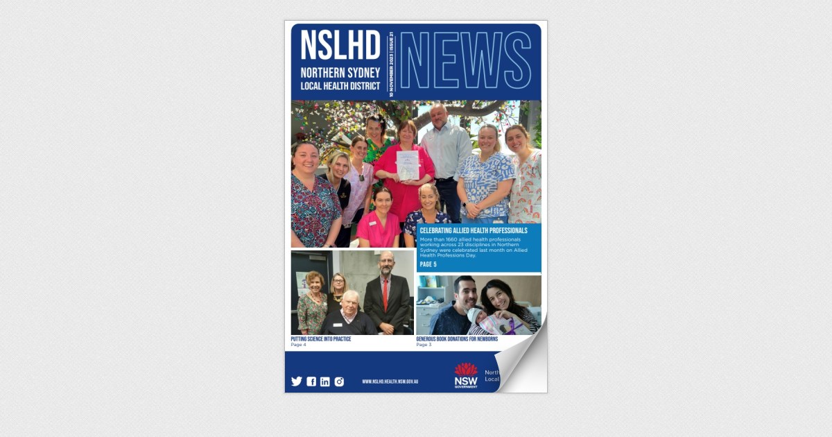 NSLHD News 10 November 2023