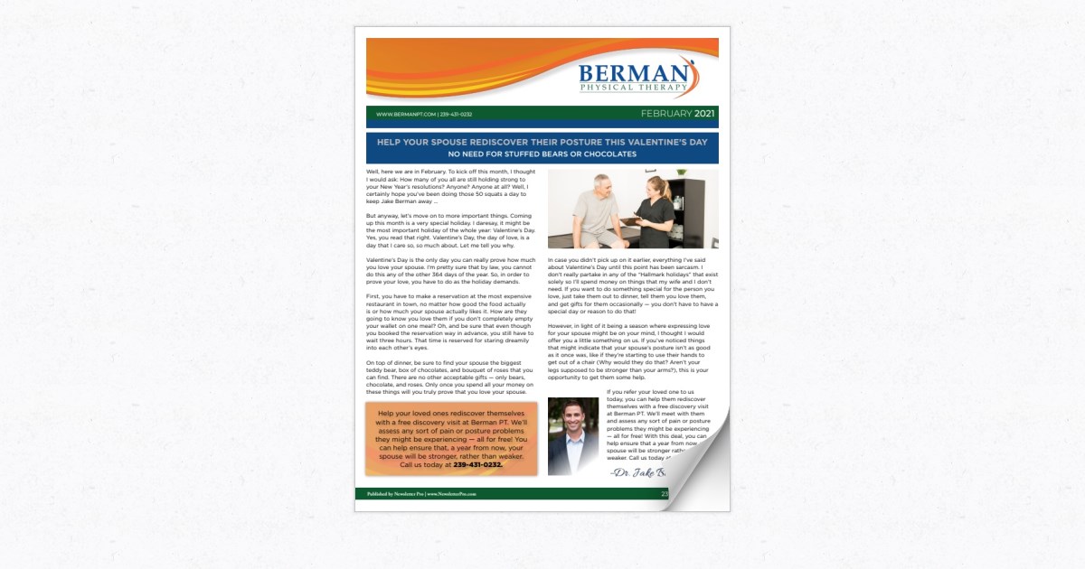 Berman Physical Therapy - February 2021