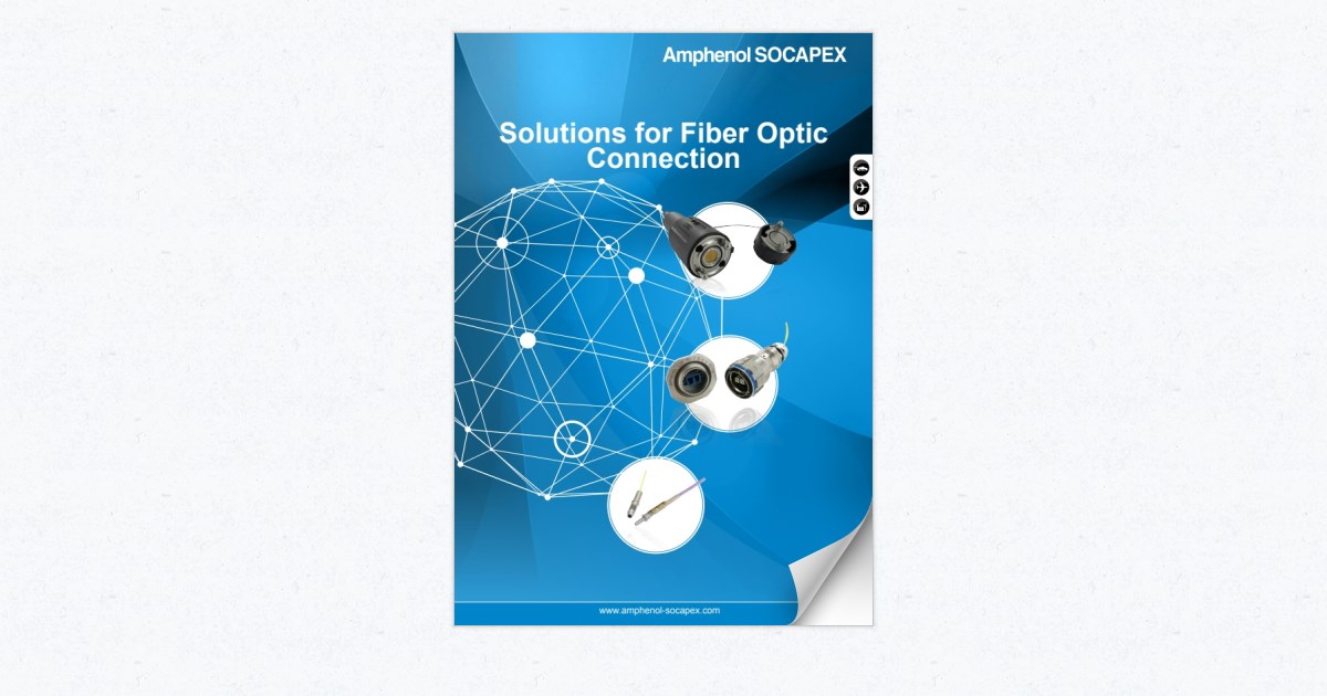 Catalog Fiber Optic connectors, termini & cordsets