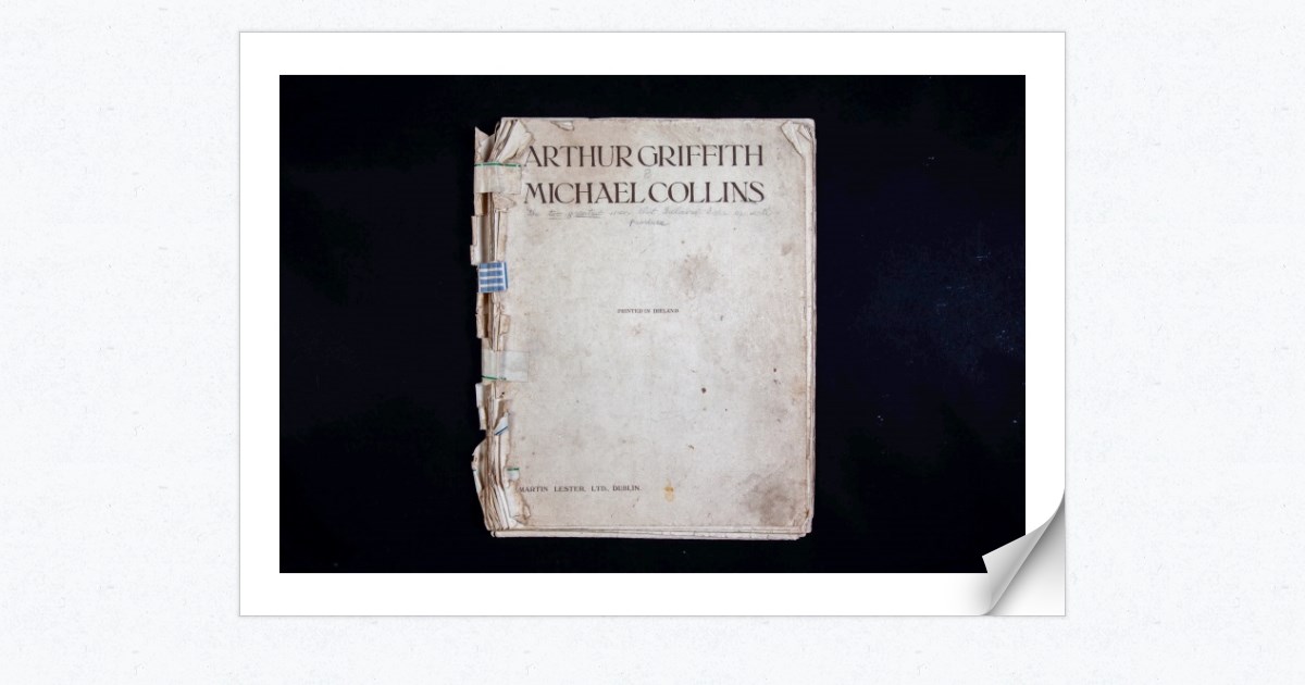 1994.647 D6.15 Book Arthur Griffith Michael Collins Death C…