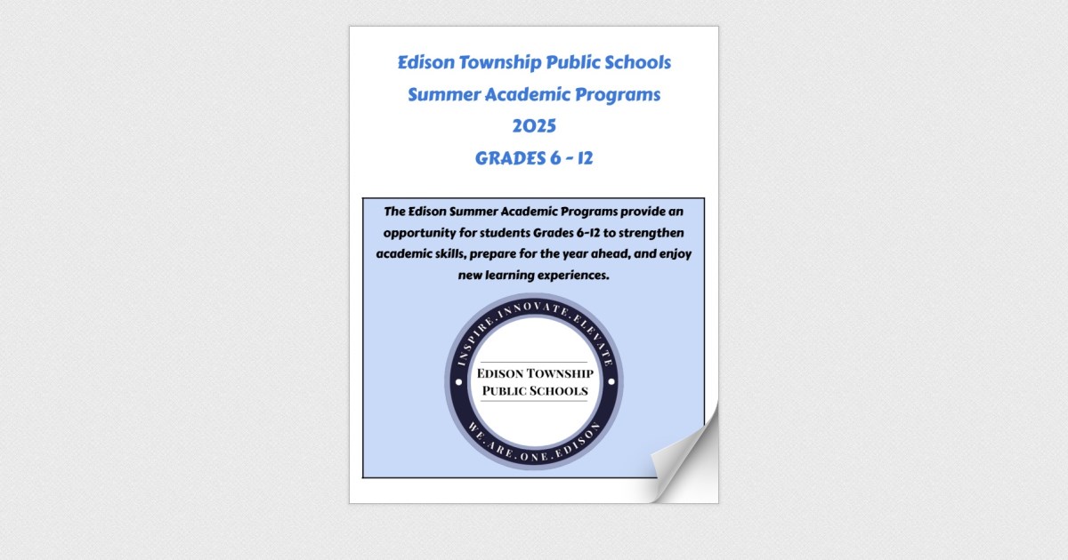 Summer Programs 2025