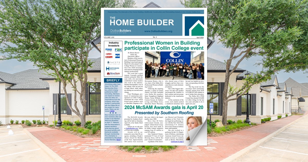 The Home Builder - April 2024 - Page 4