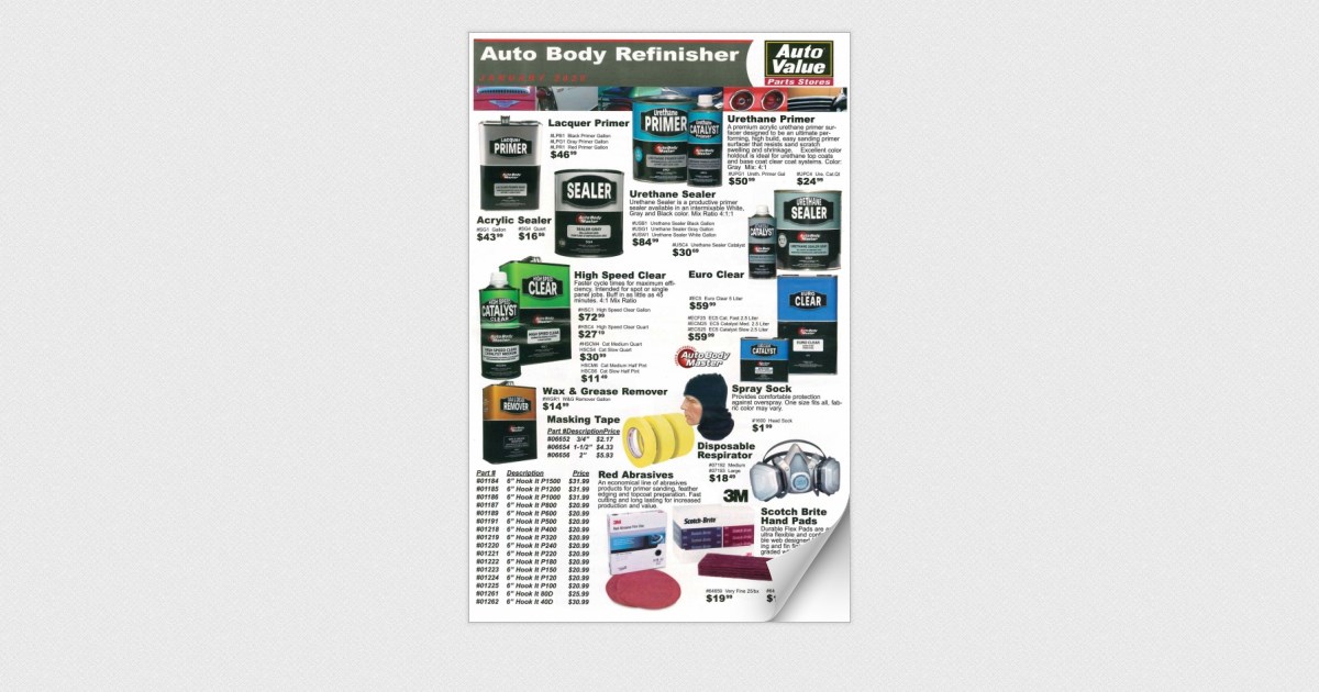 Auto Body Refinisher