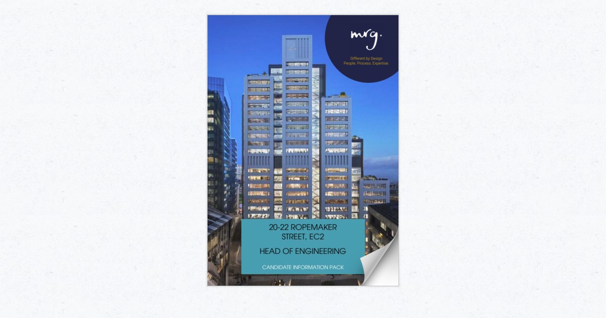 22 Ropemaker - Head of Engineering