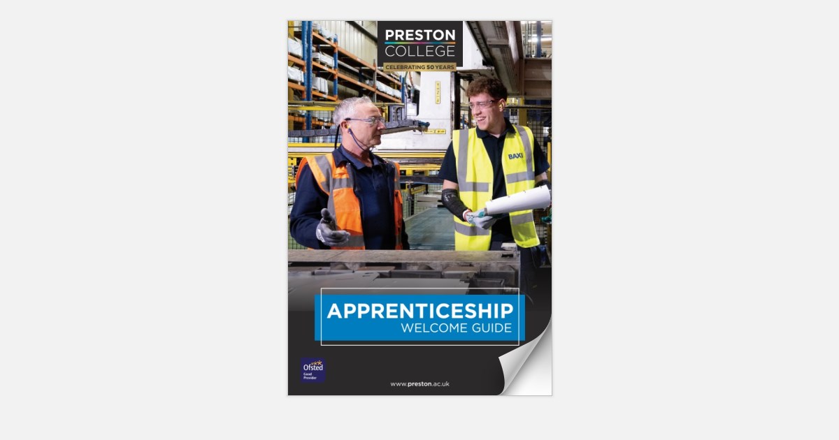 Preston College Apprenticeship Welcome Guide Sept 2024