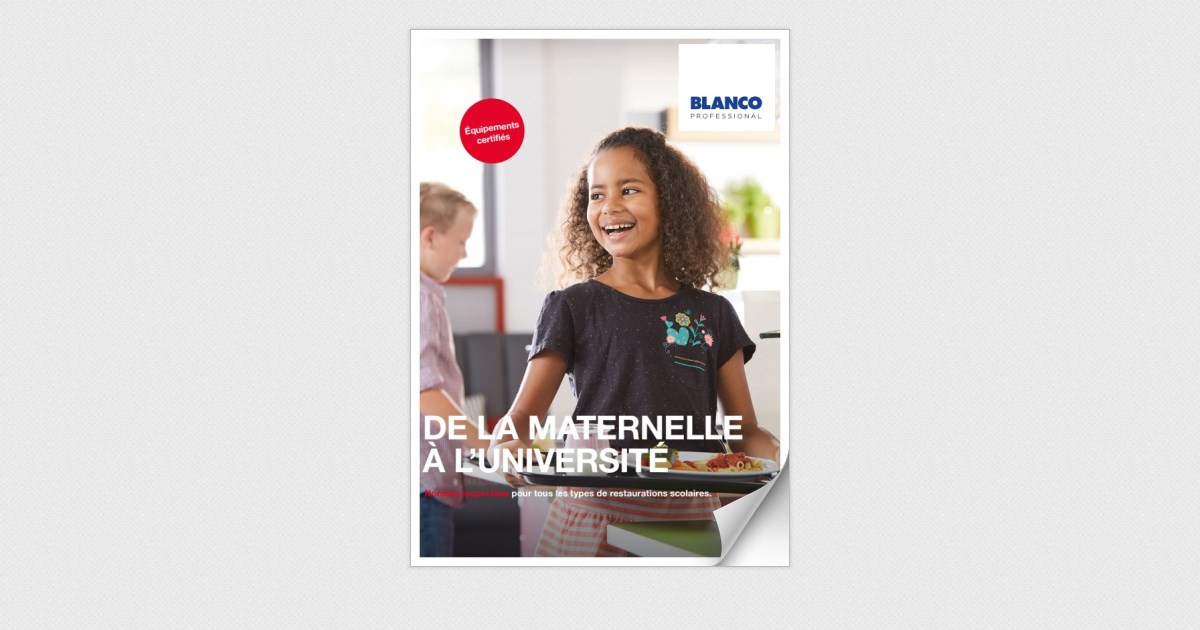 Blanco Professional Restauration Scolaires