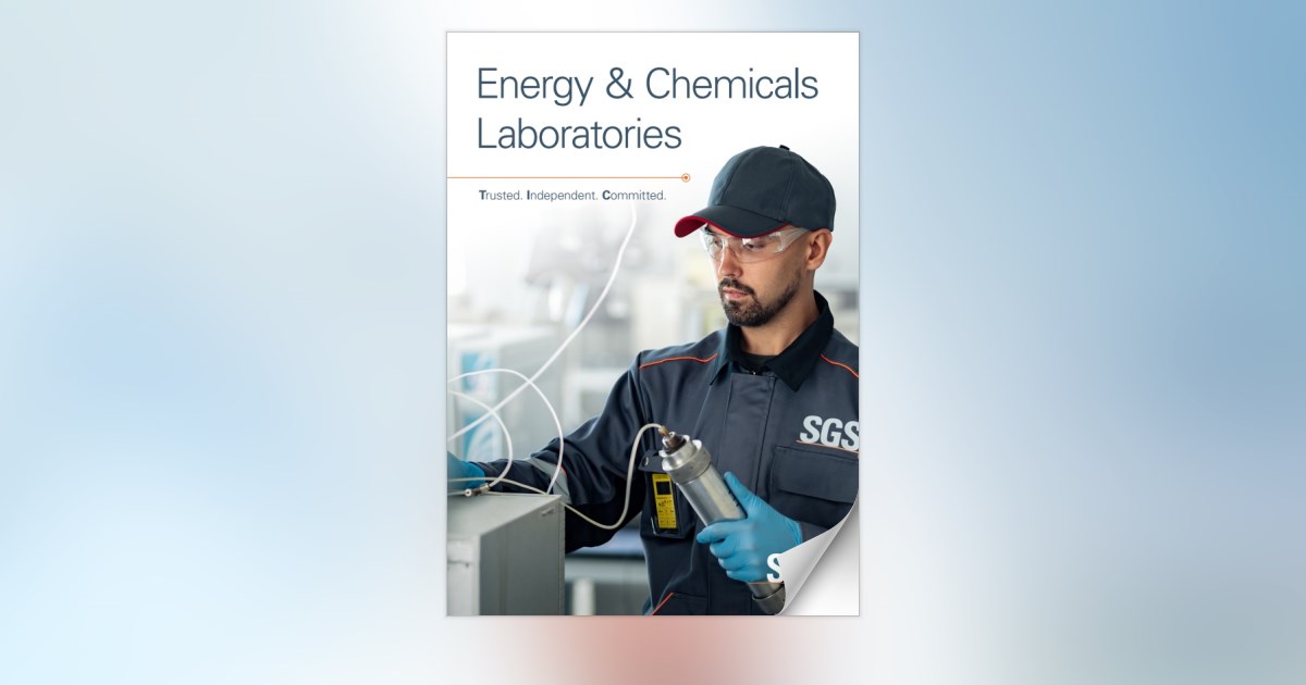 SGS Energy & Chemicals Laboratories Brochure