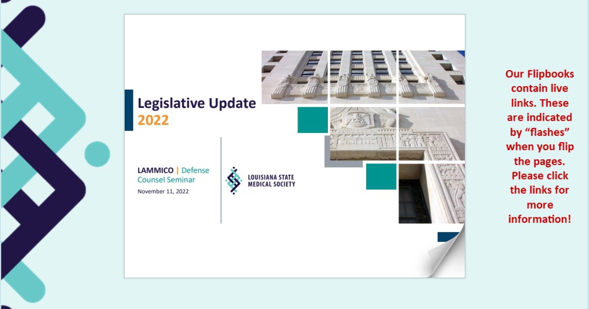 LSMS Presentations | 2022 | LAMMICO CLE