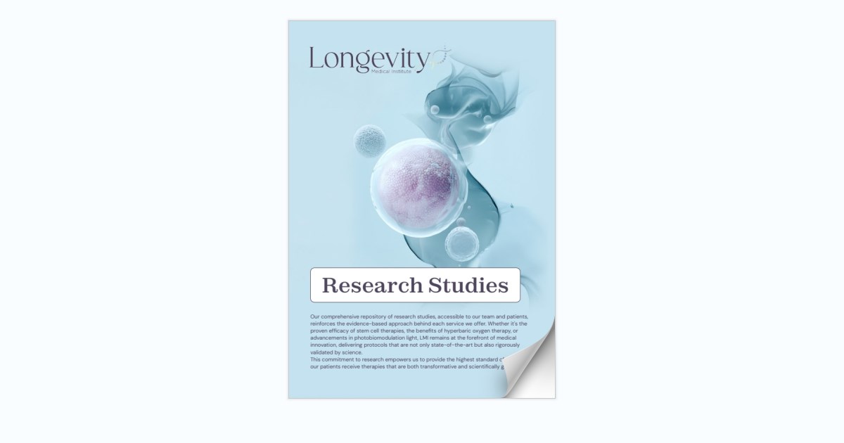 Longevity Medical Institute Research eBook