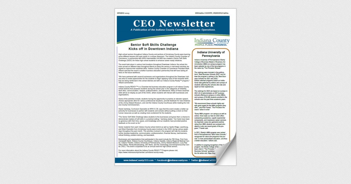 2023 CEO Spring Newsletter