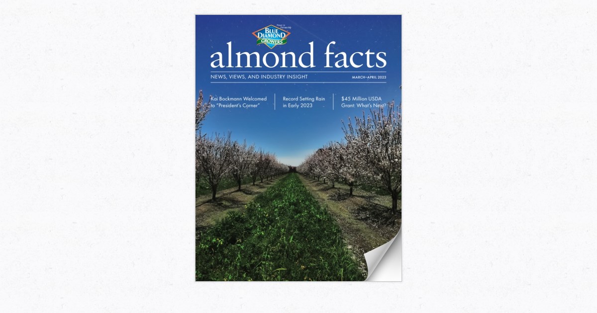 Blue Diamond Almond Facts March-April 2023