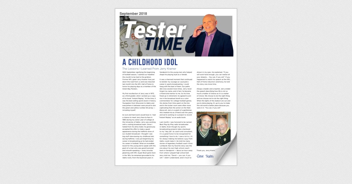 Jon Carson Consulting September 2018