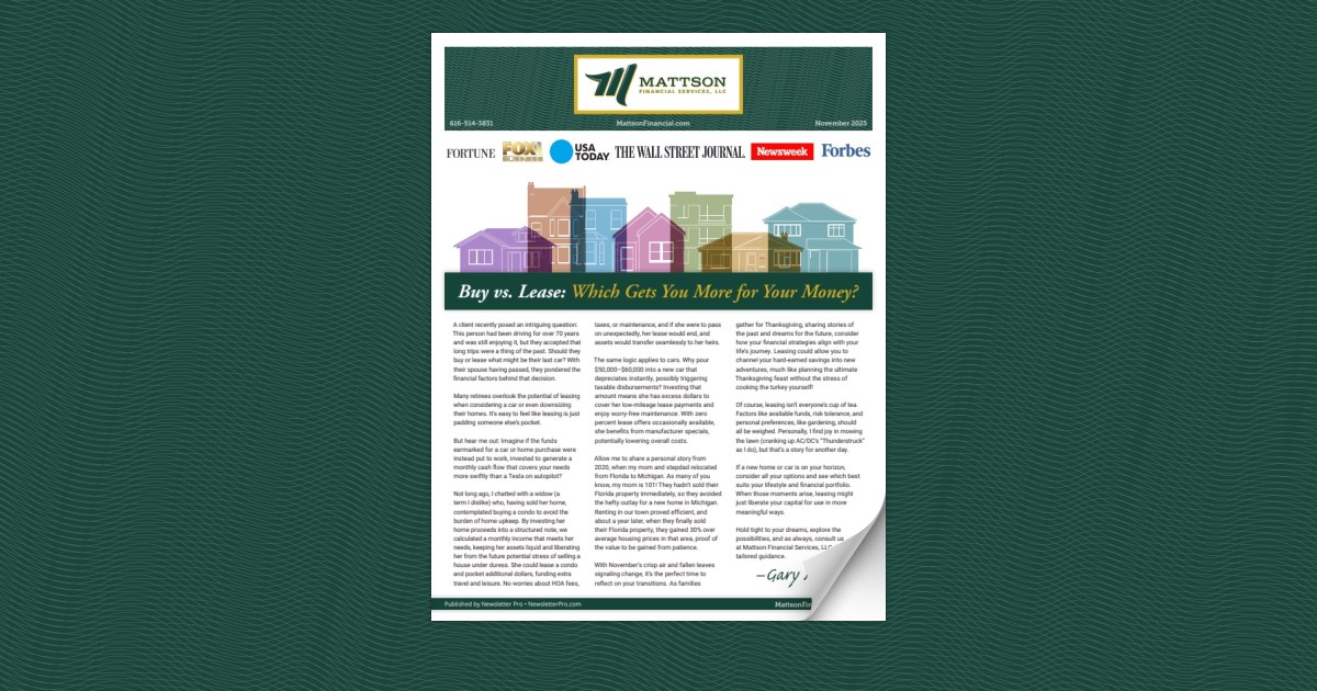 Mattson Financial Services - November 2025