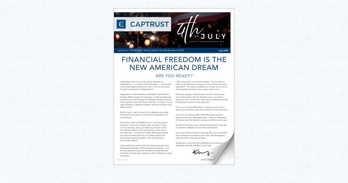 CAPTRUST - July 2025