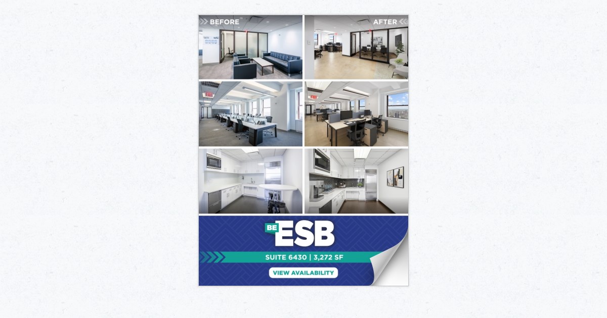 ESB Suite 6430 Before/After