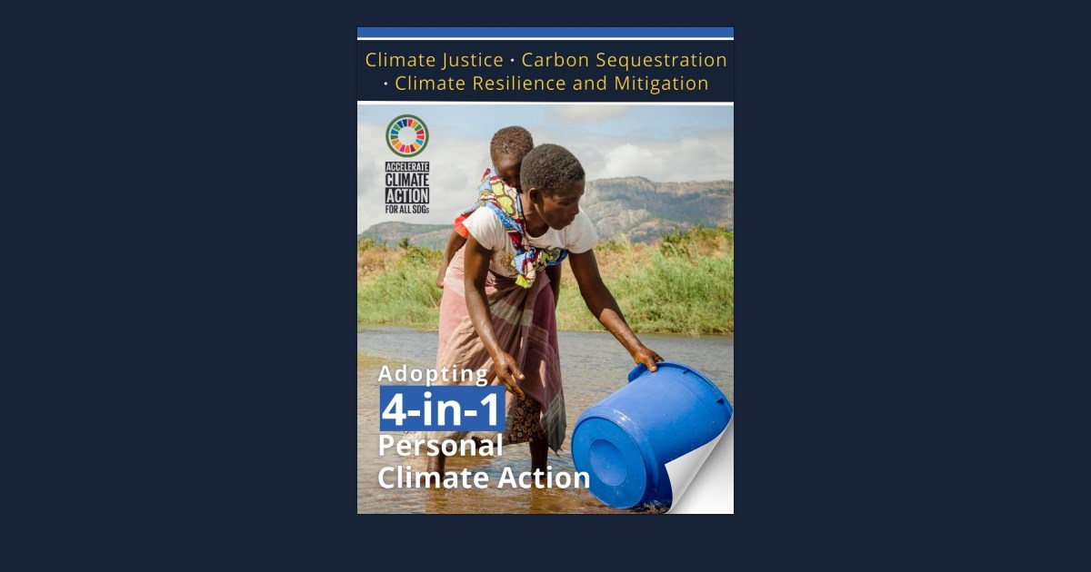4-in-1 Personal Climate Action Plan - Purpose on the Planet
