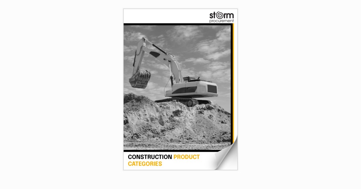 Storm Procurement - Construction Products