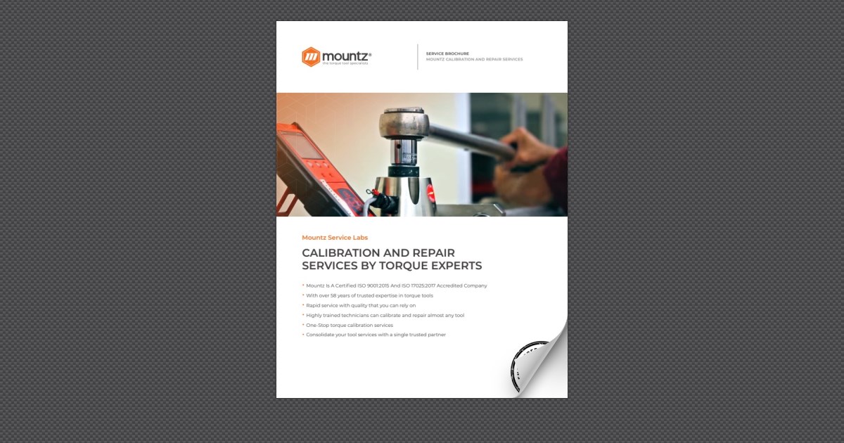 Mountz Torque Service Brochure June 2024