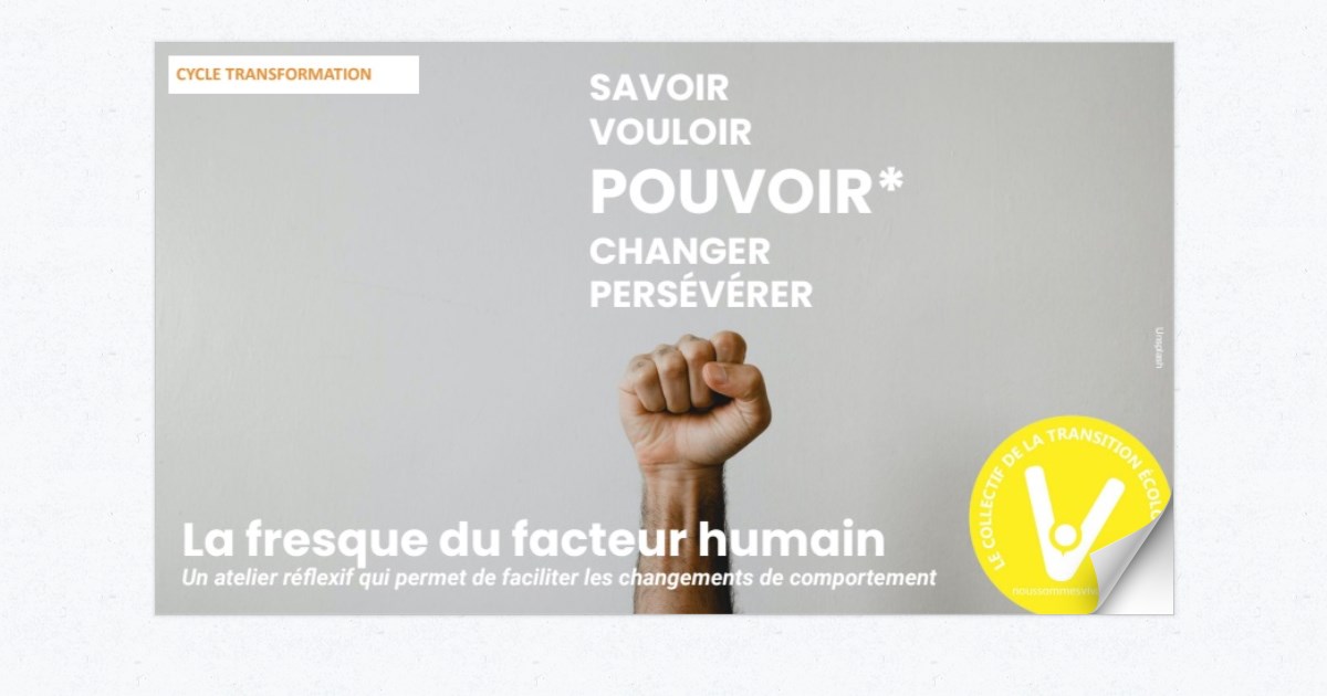 Présentation de la fresque du facteur humain