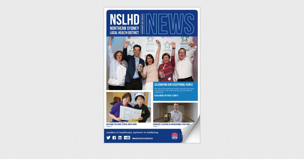NSLHD News October 10 2019
