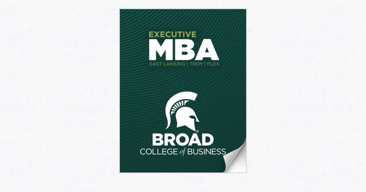 Broad Executive MBA Brochure for Emailing