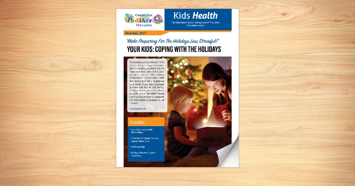 Center for Pediatric Therapies_Coping With The Holidays