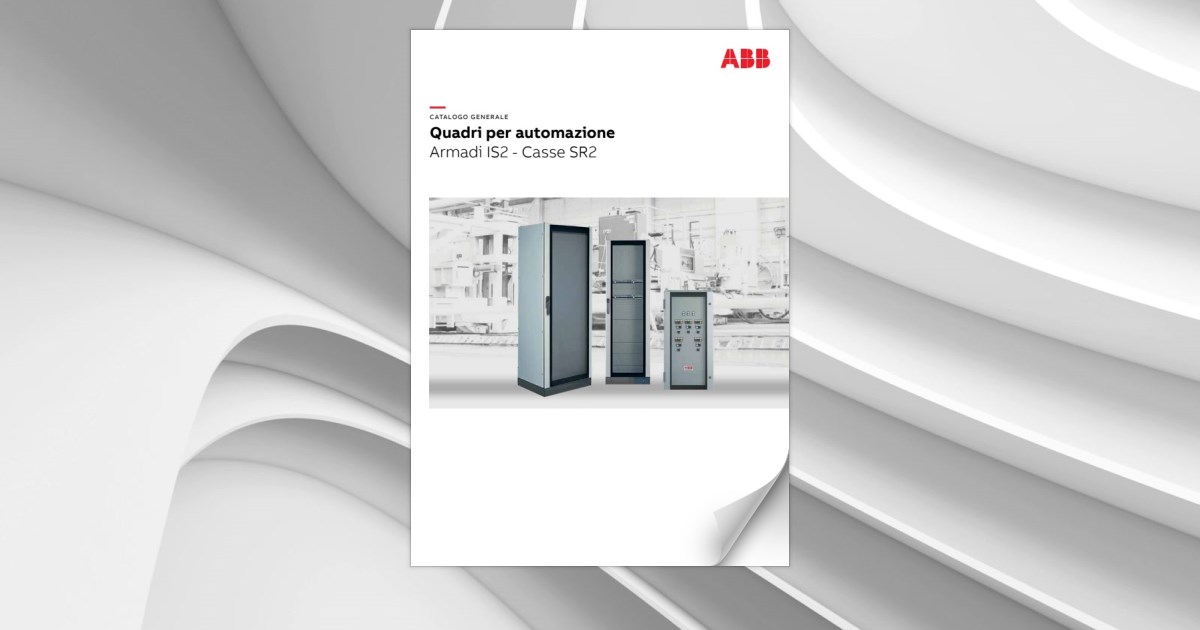 Catalogo generale Quadri per automazione Armadi IS2