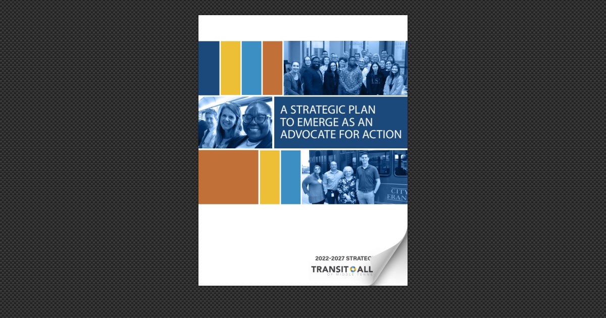 Transit Alliance Strategic Plan (2022)