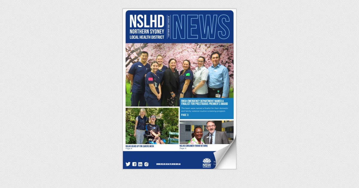 NSLHD News October 7 2022