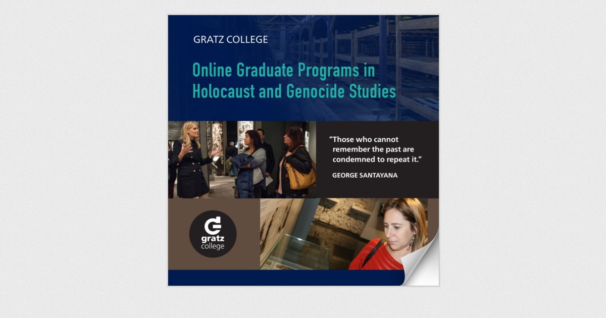 Gratz College Programs in Holocaust and Genocide Studies - Page 2