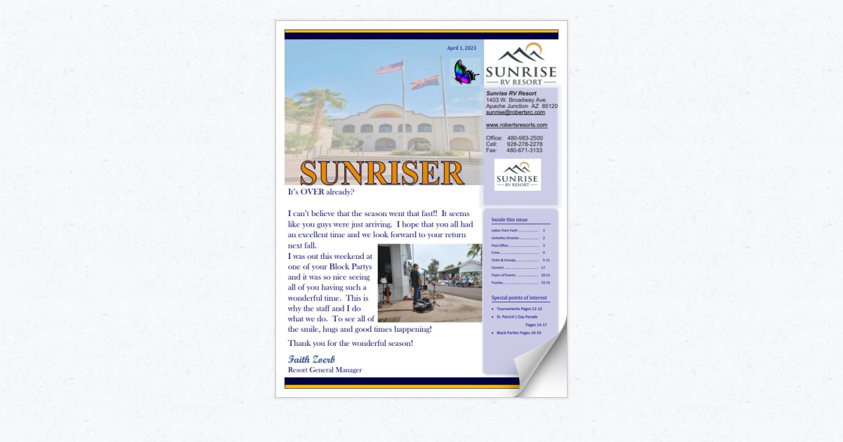 Newsletter (Soft Blue design) - Page 35