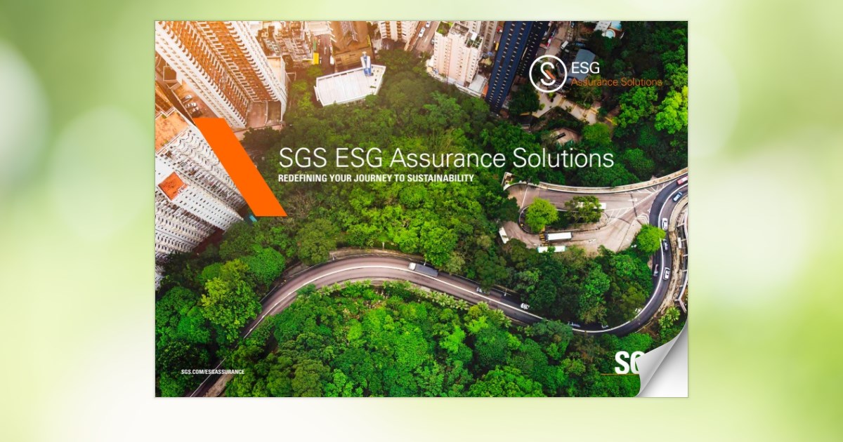 SGS ESG Assurance Solutions Brochure