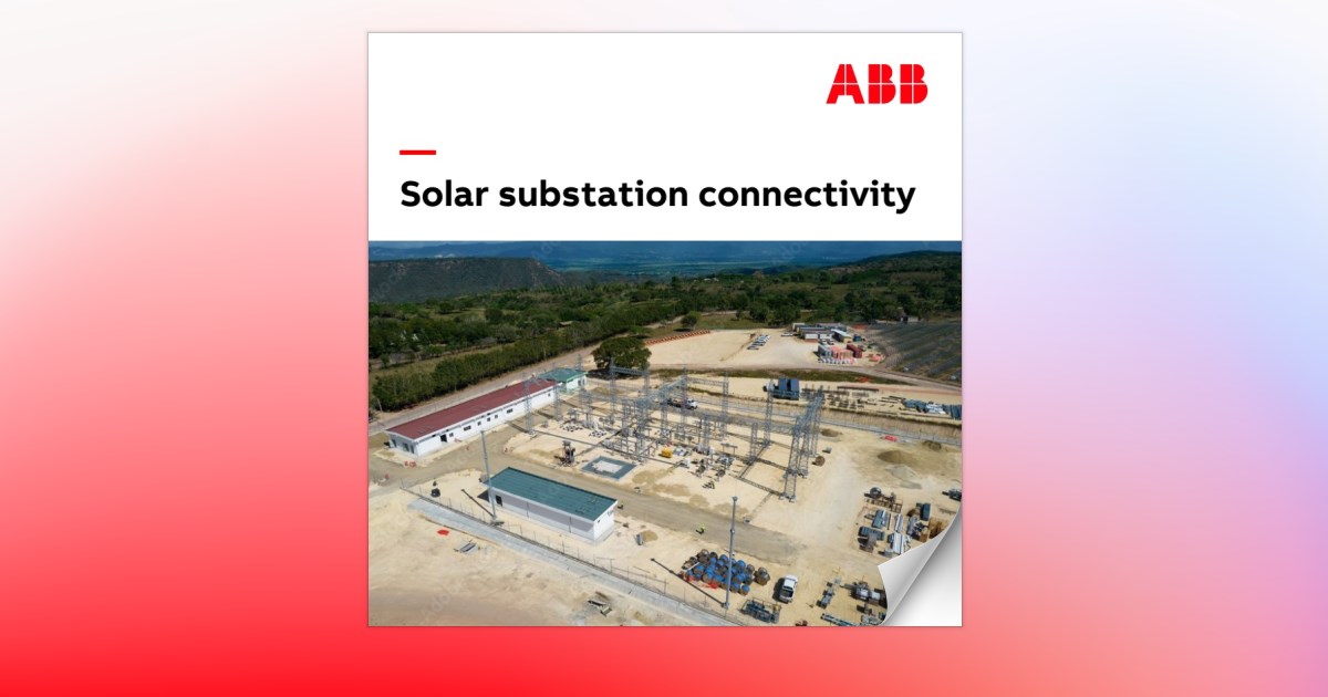 Solar substation connectivity