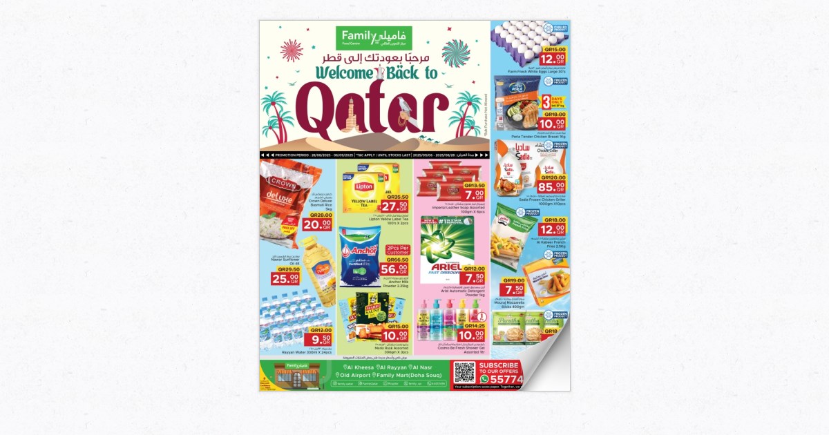 Welcome back to Qatar