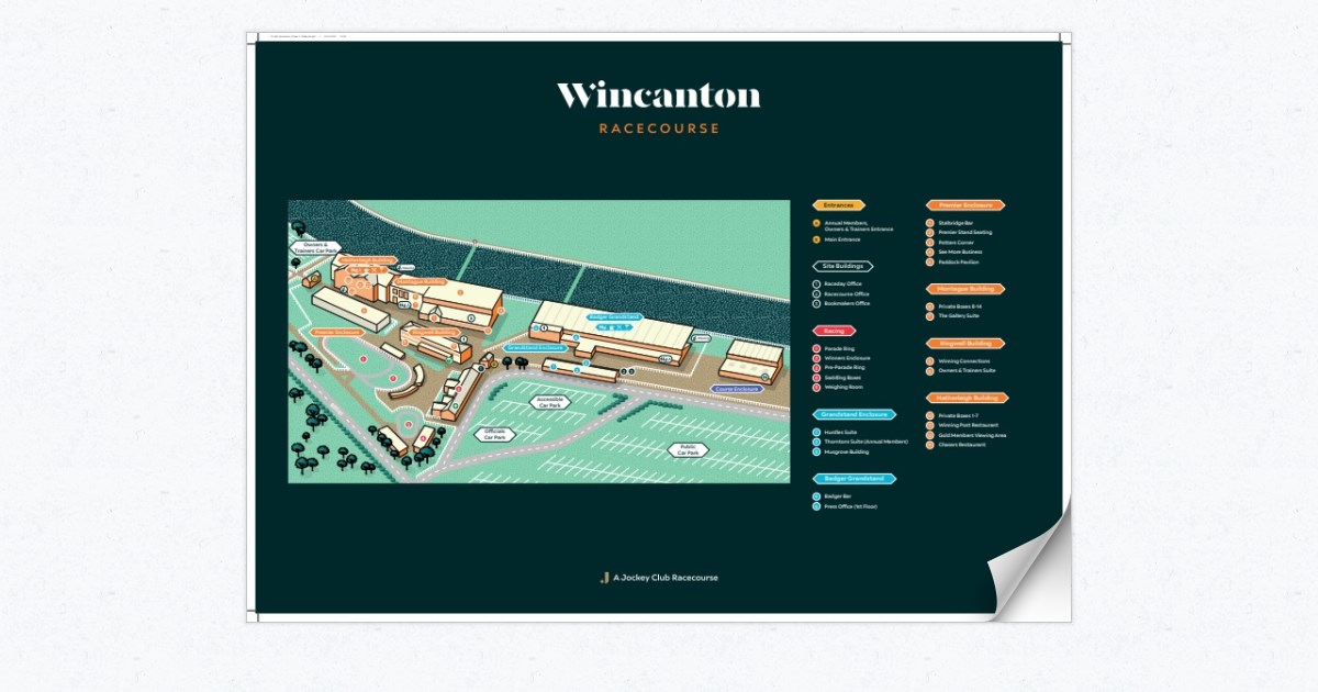 2024 Wincanton Racecourse Map