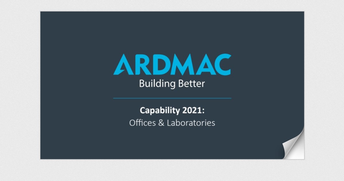 Ardmac Interiors UK Capability 2021