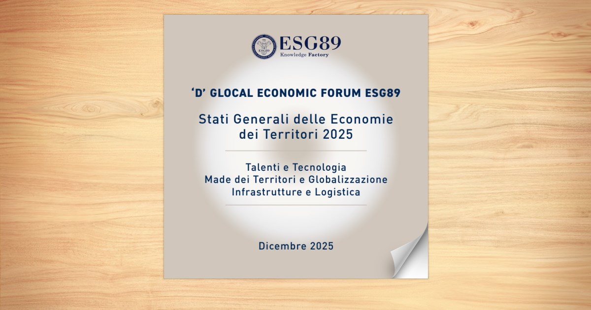 'D' GLOCAL ECONOMIC FORUM ESG89 - Page 62