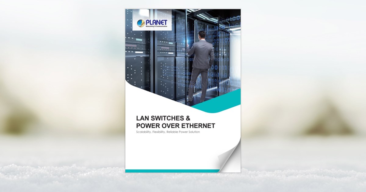 Planet Networking LAN y Poe switch 2021