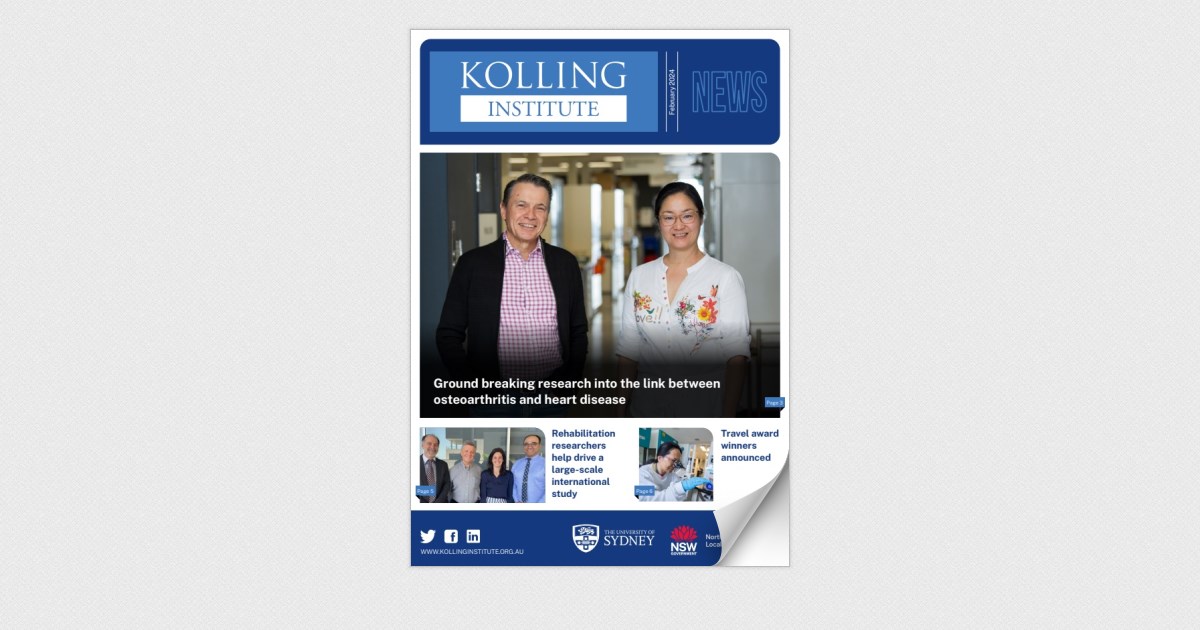 Kolling Institute News
