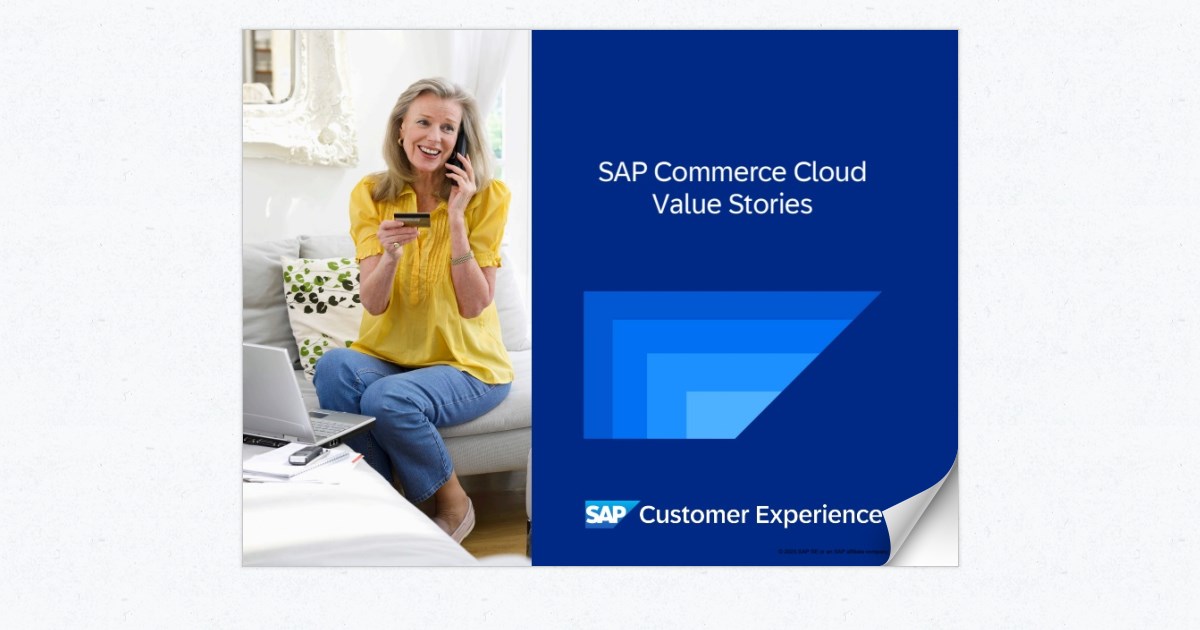 SAP Commerce Cloud Value Stories