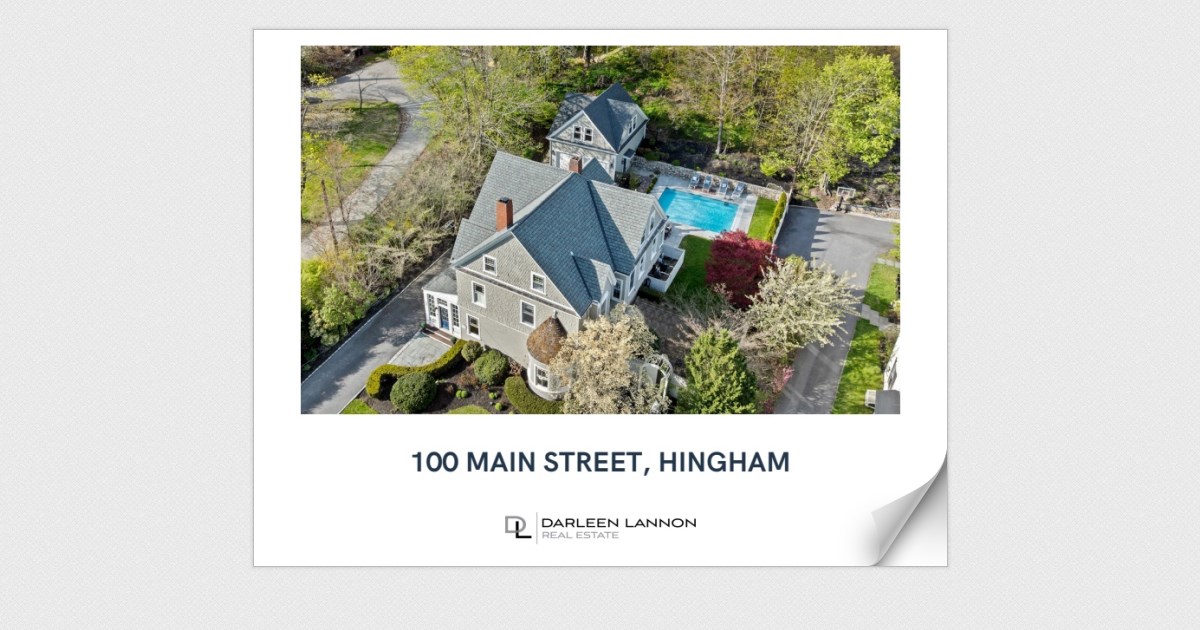 100 Main -Iconic Home in Hingham Square