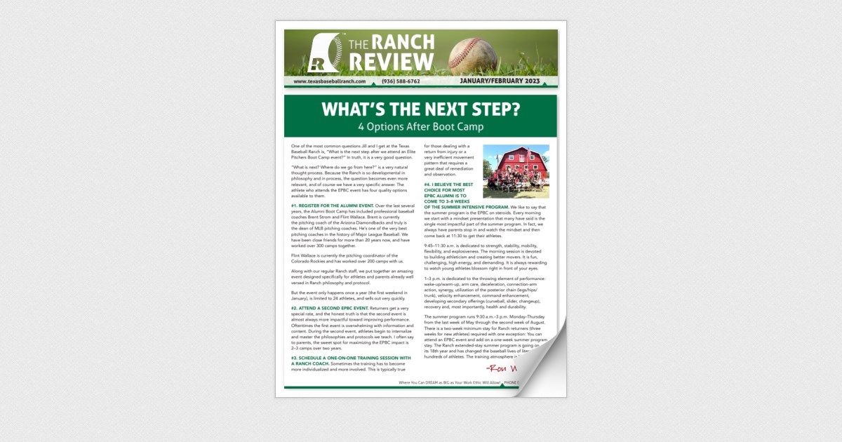 Texas Baseball Ranch - January/February 2023 - Page 2