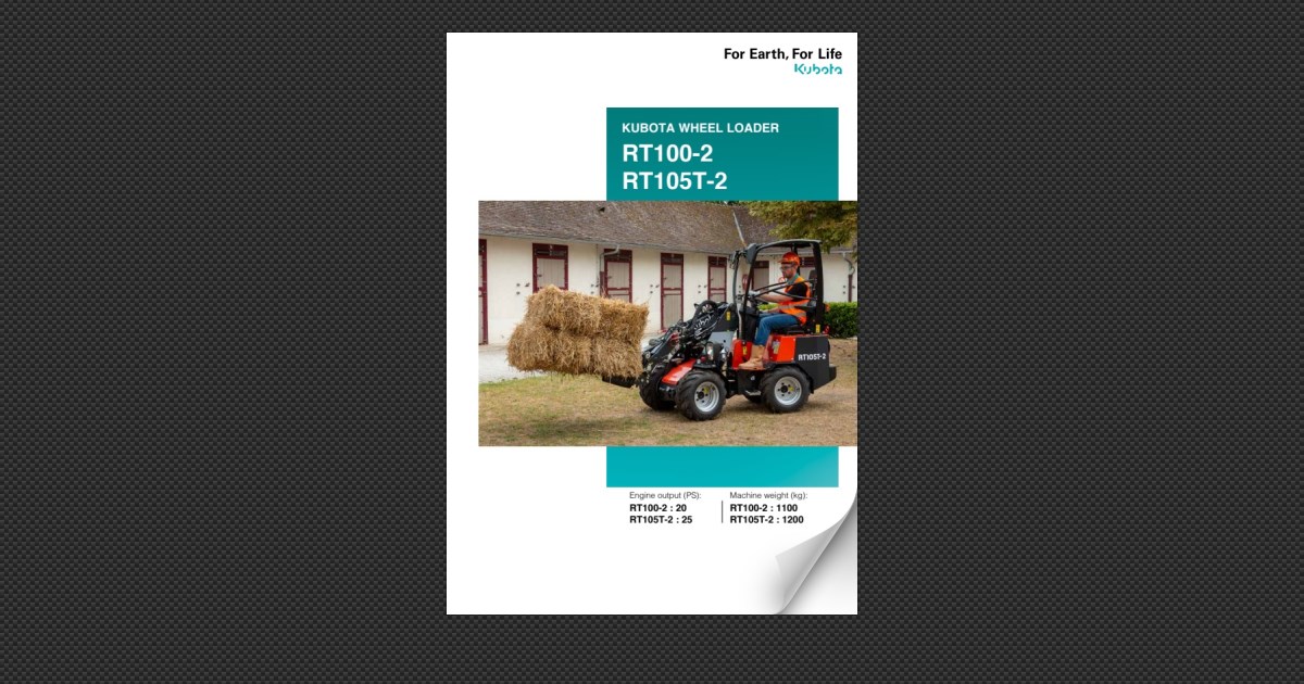 RT100/105-2 - UK PRODUCT BROCHURE