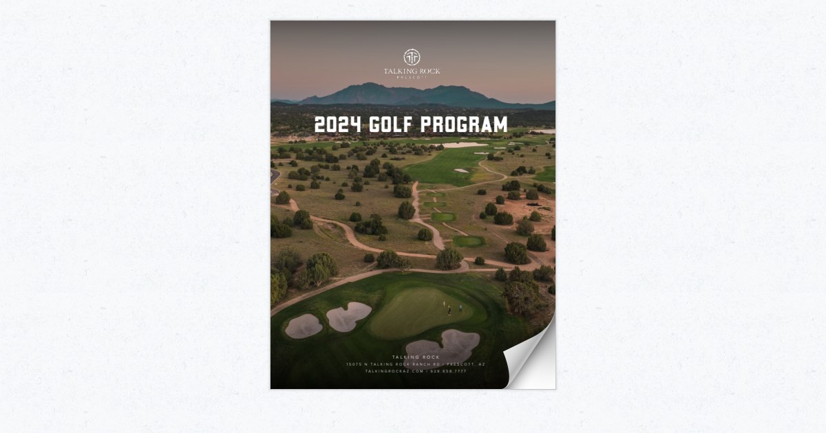 2024 Talking Rock Digital Golf Program