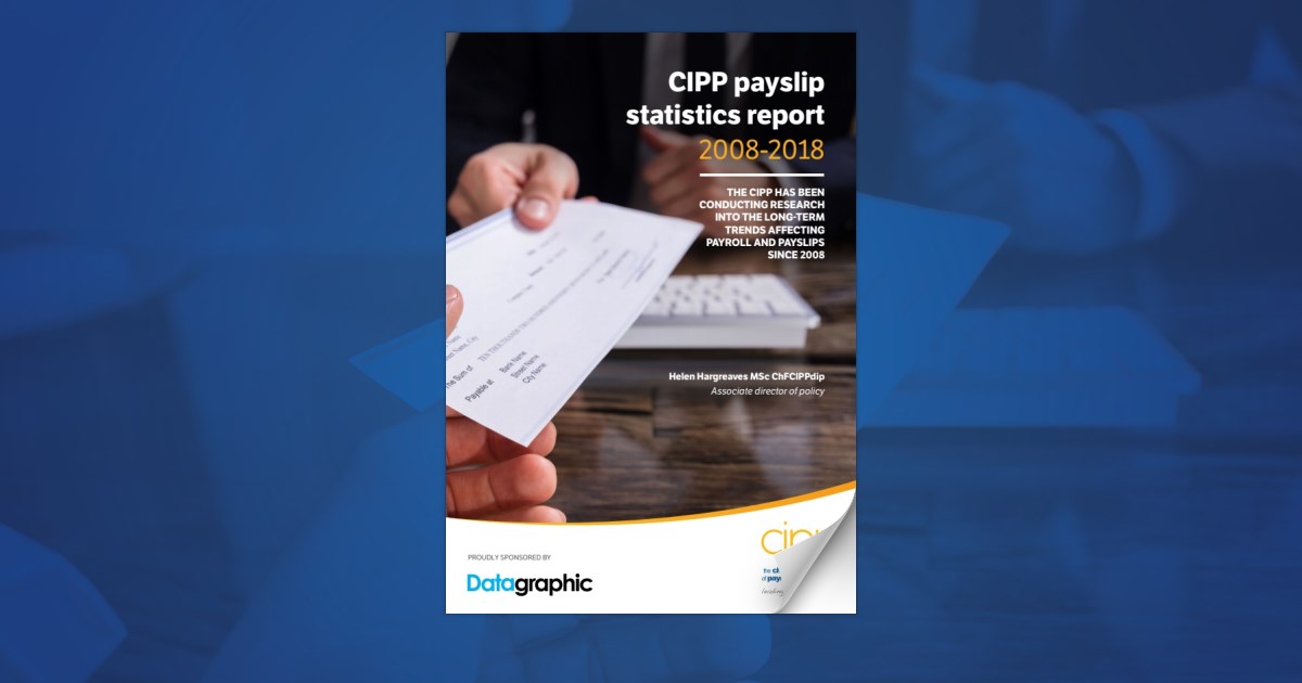 CIPP Payslip Statistics Report 2008-2018