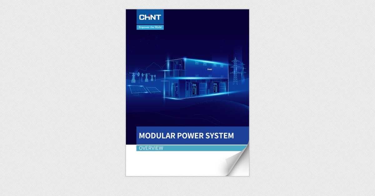CHINT's Modular Power System